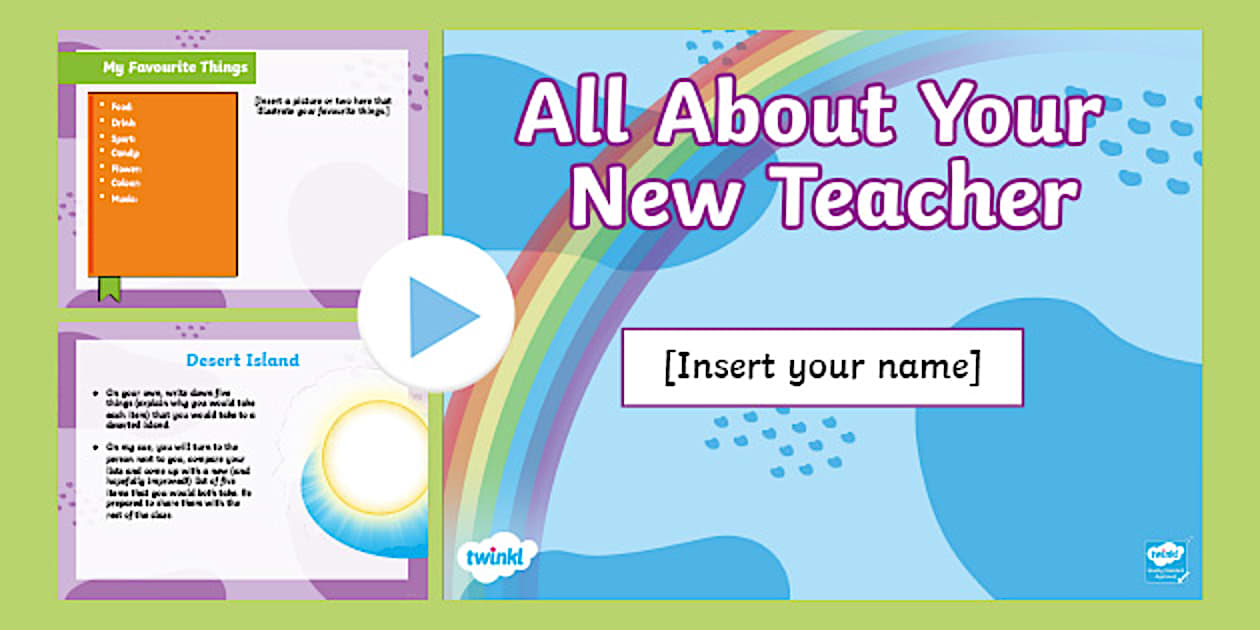 Meet The Teacher Template | Back To School (teacher made)