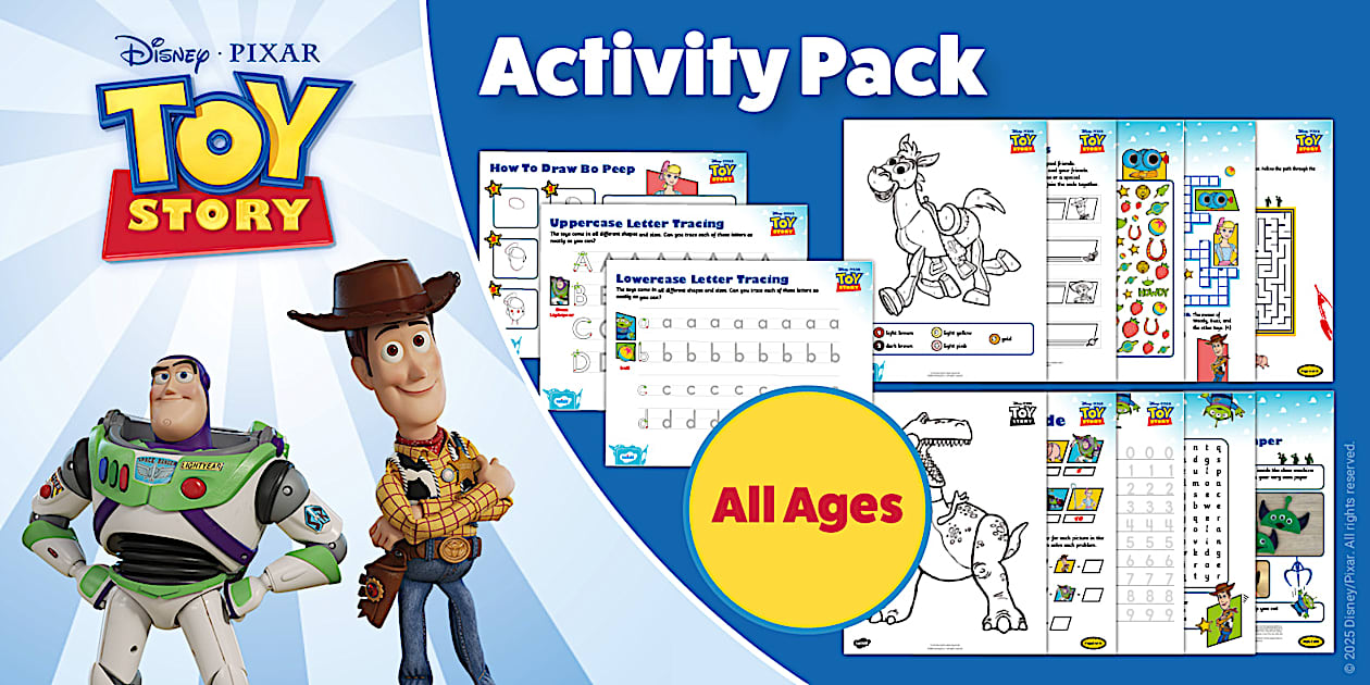 Toy Story: Activity Pack for All Ages