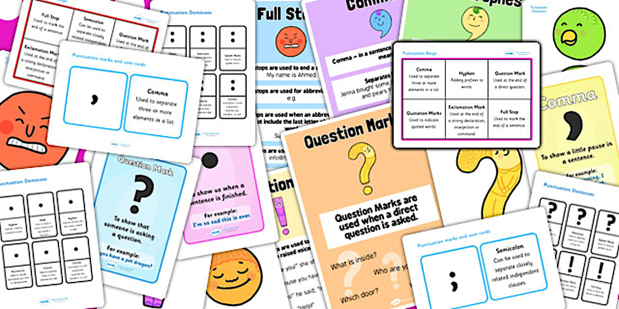 Punctuation Marks Resource Pack — KS2 SPaG Resources