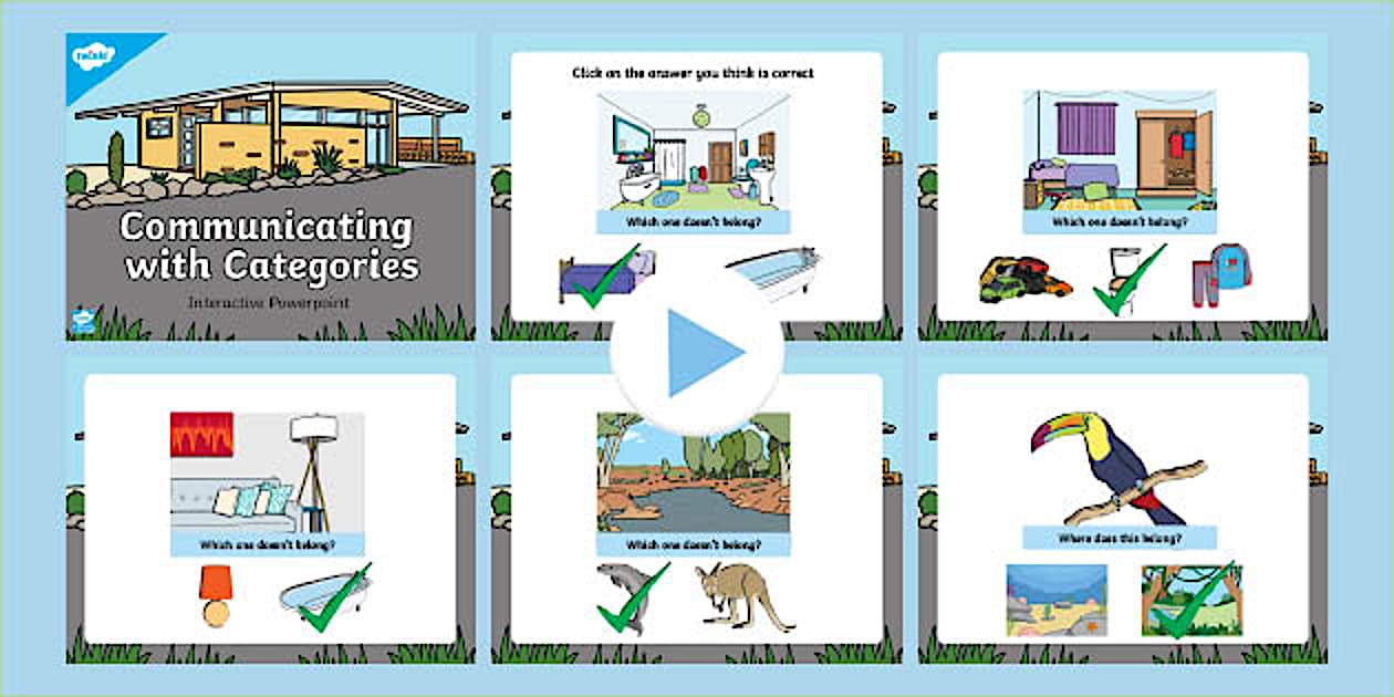Communicating with Categories - Classification Game - Twinkl
