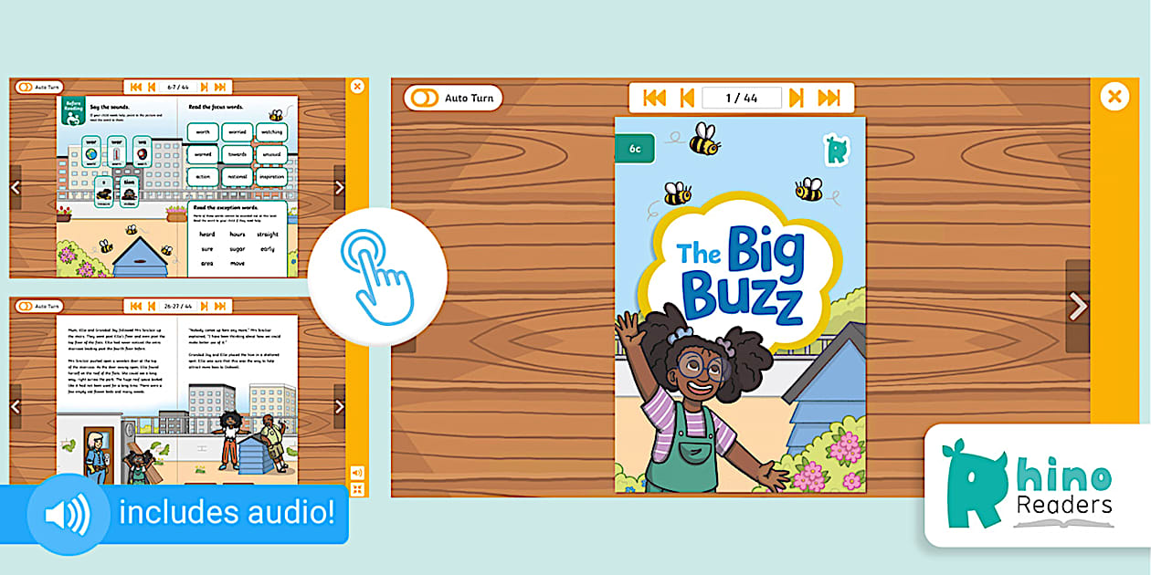 Level 6c Reading Scheme Book: The Big Buzz (teacher made)