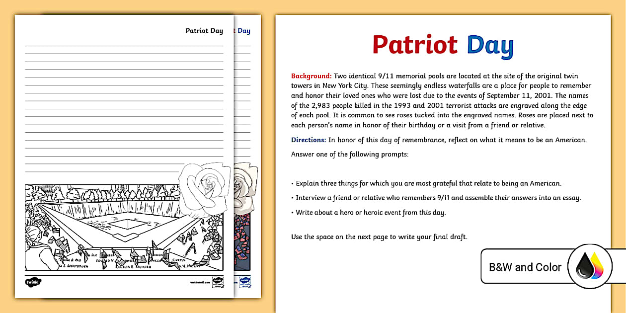 What It Means to Be American Essay | Twinkl USA - Twinkl
