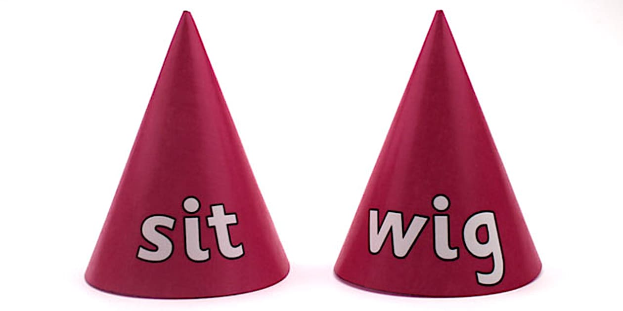 CVC Word Cones i (Teacher-Made) - Twinkl