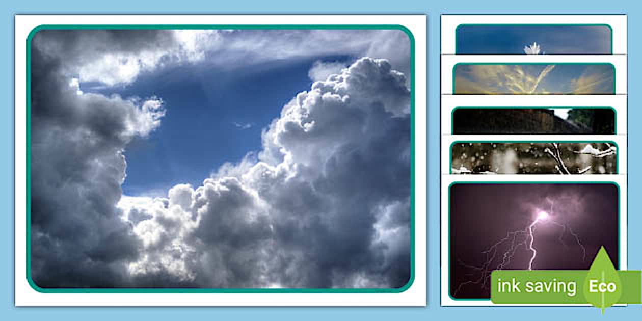 The Weather Intentional Promotion Photo Pack (teacher made)