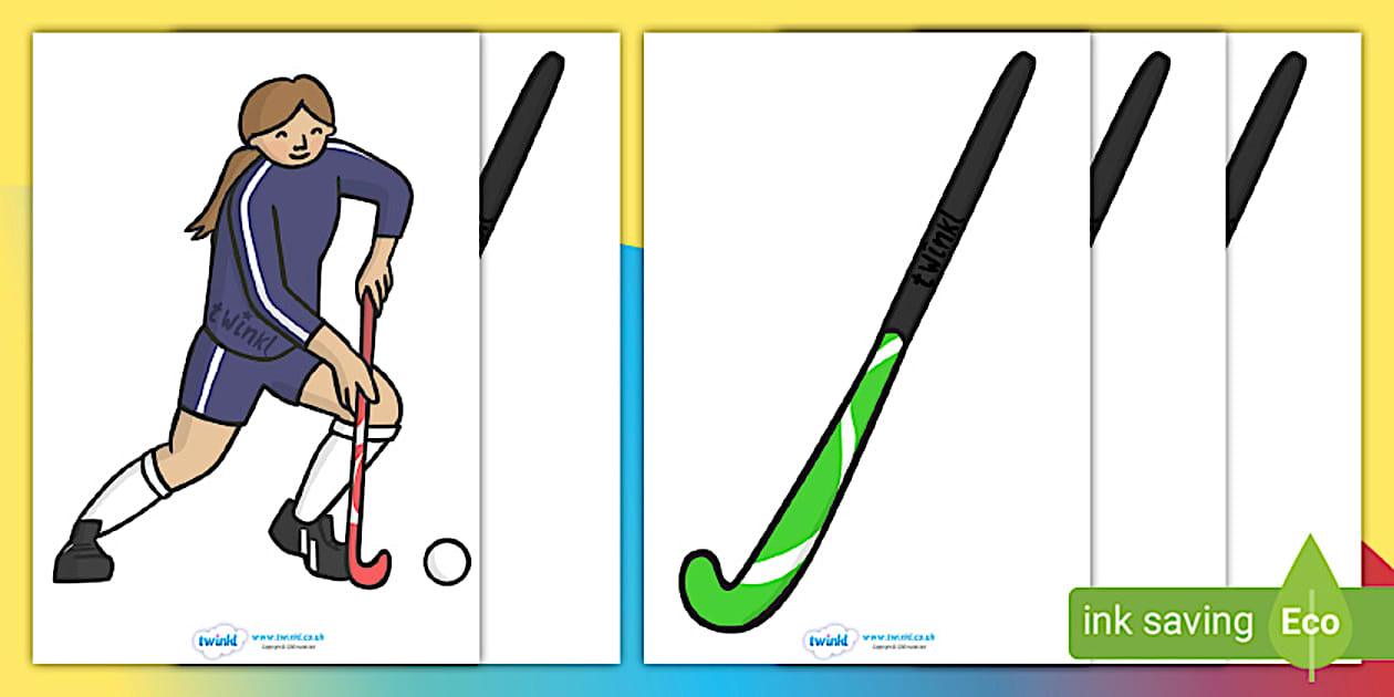 Editable Images Hockey (teacher made) - Twinkl