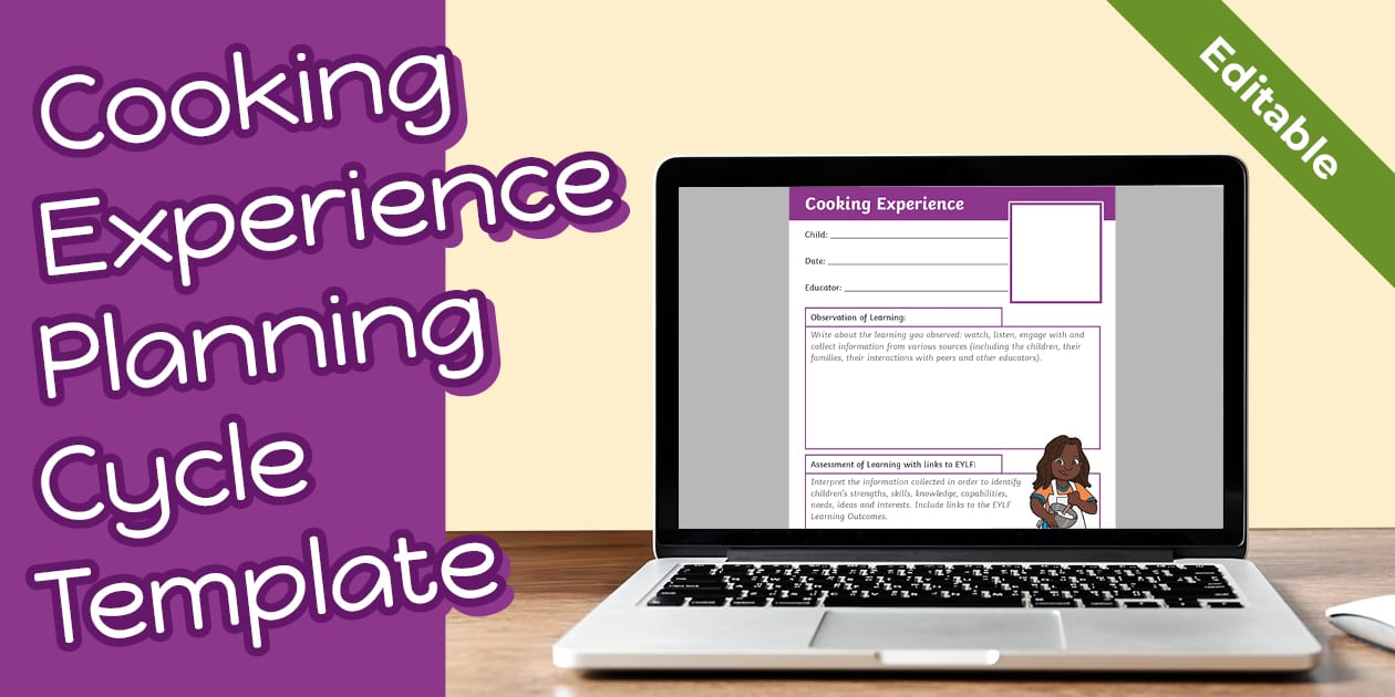 Cooking Experience Planning Cycle Template