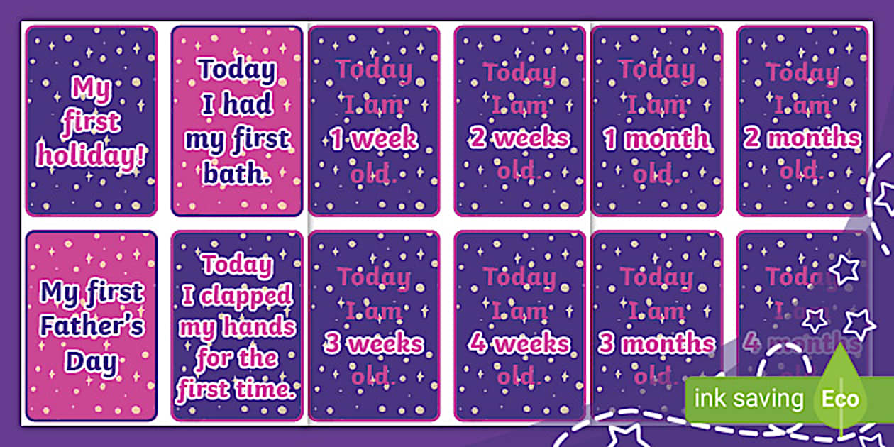 My First Year Milestone Pack: Fantasy (teacher made)