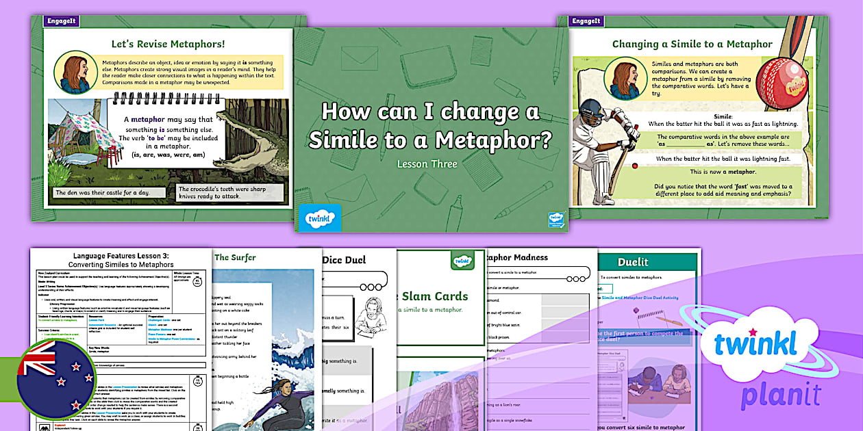 Phase 2 Language Features: Converting Similes to Metaphors
