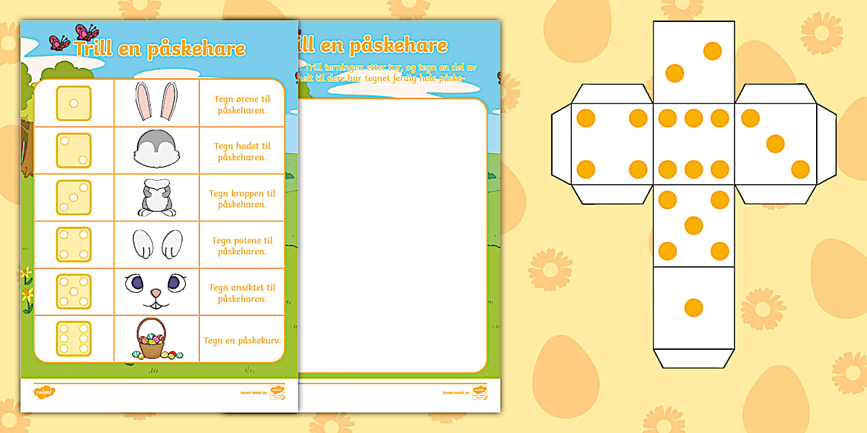 FREE! - Trill en påskehare - Aktivitet (Lehrer gemacht)