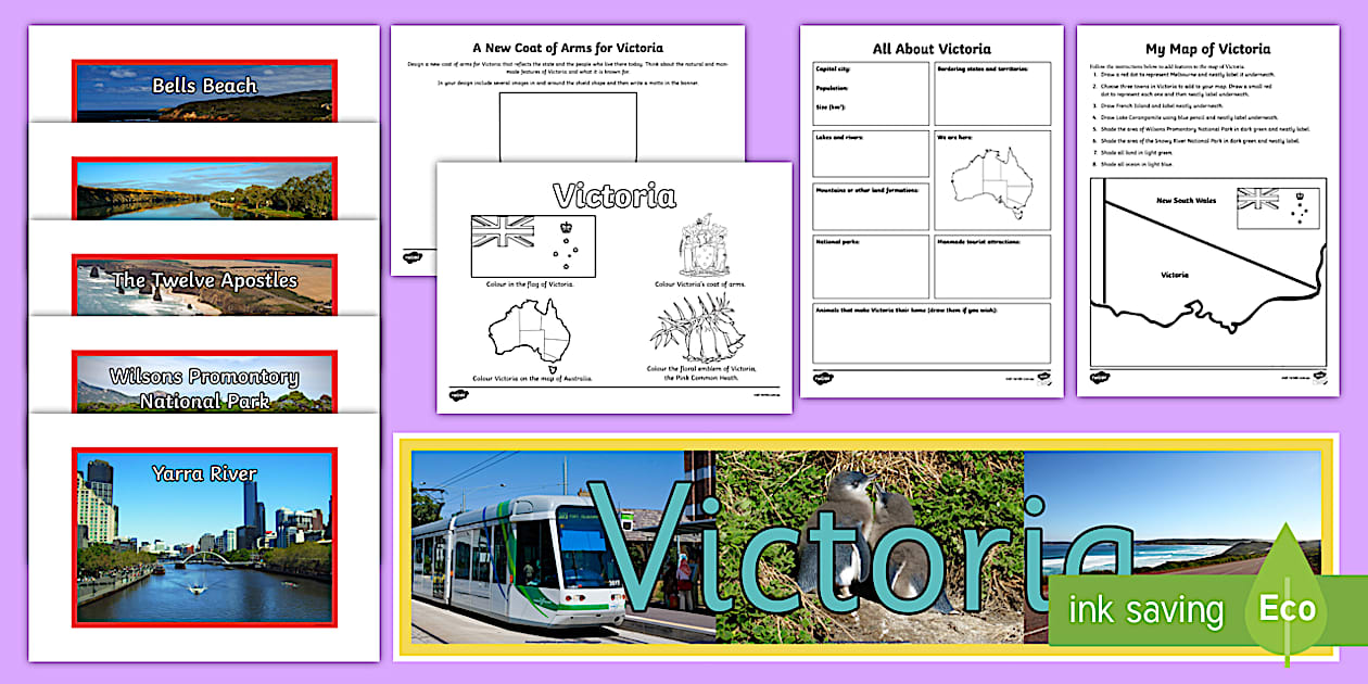 Australian States and Territories – Victoria Resource Pack-Australia