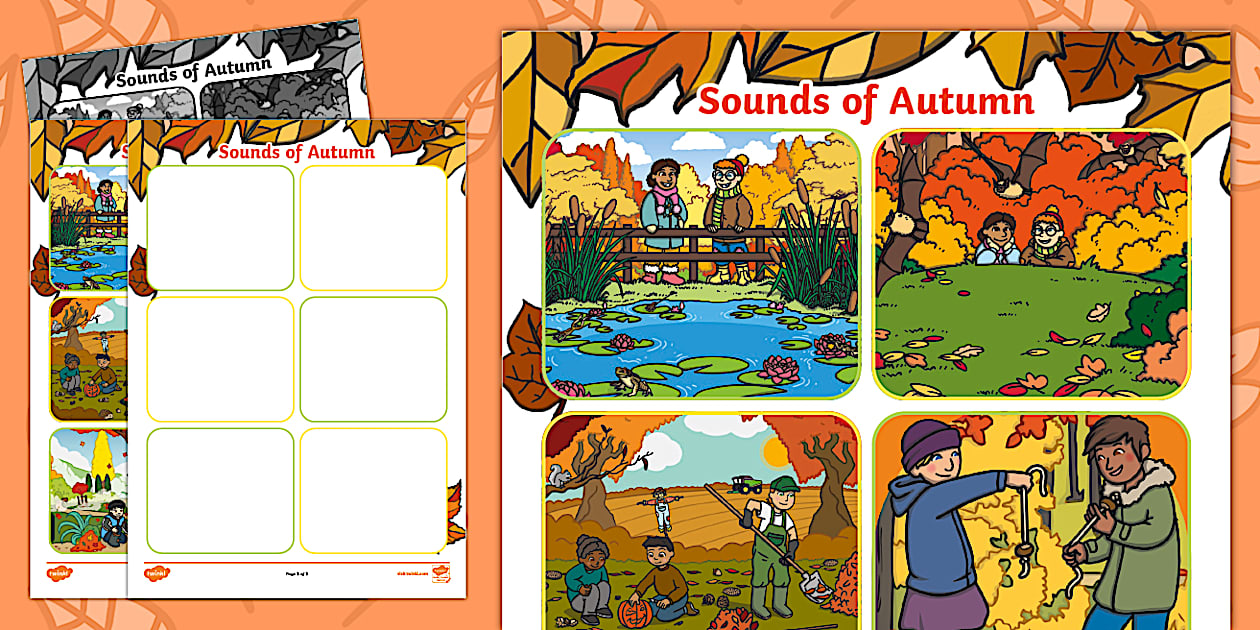 Sounds of Autumn Drama Activity (teacher made) - Twinkl