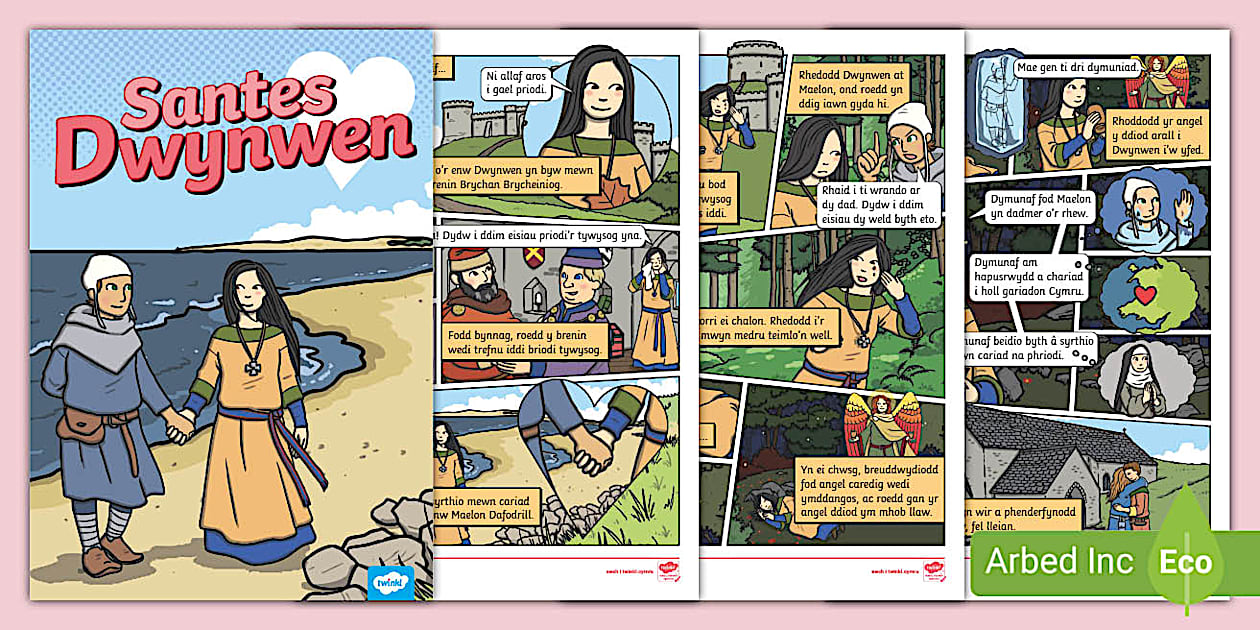 Comig Santes Dwynwen – Cam Cynnydd 2 – Twinkl Cymru