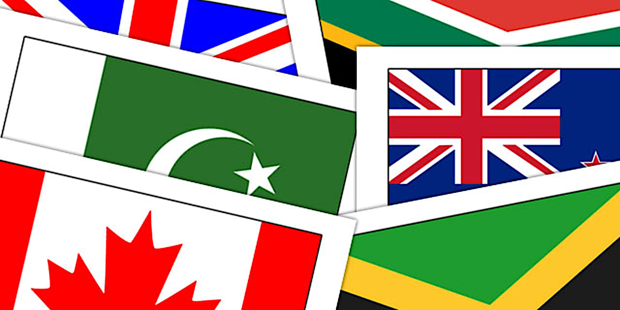 Commonwealth Flag Posters (Teacher-Made) - Twinkl