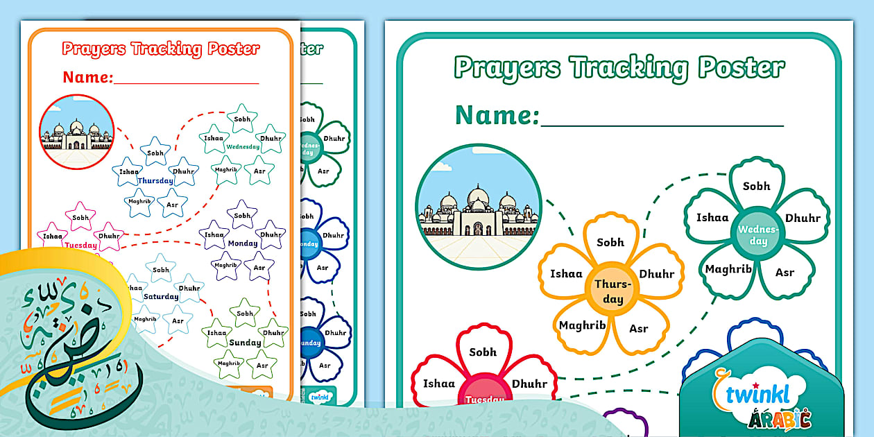 Prayers Tracking Poster