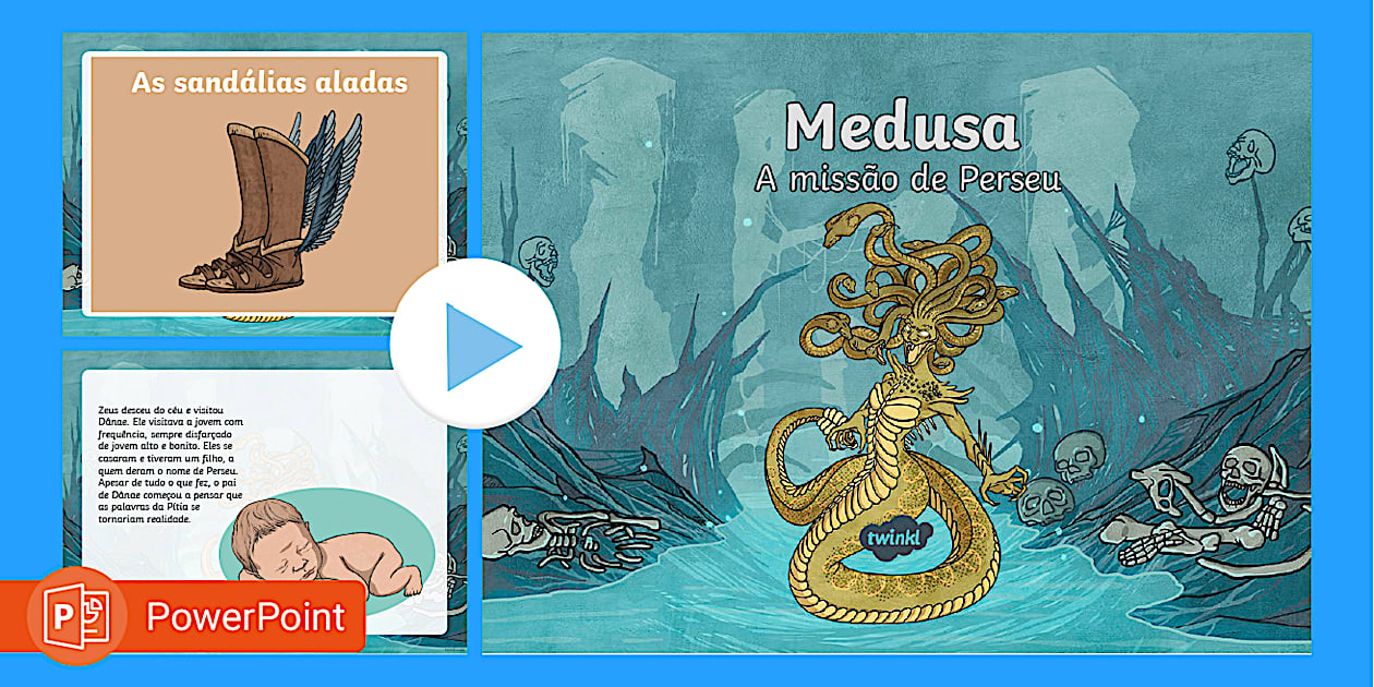 PowerPoint: Medusa, a missão de Perseu - Twinkl