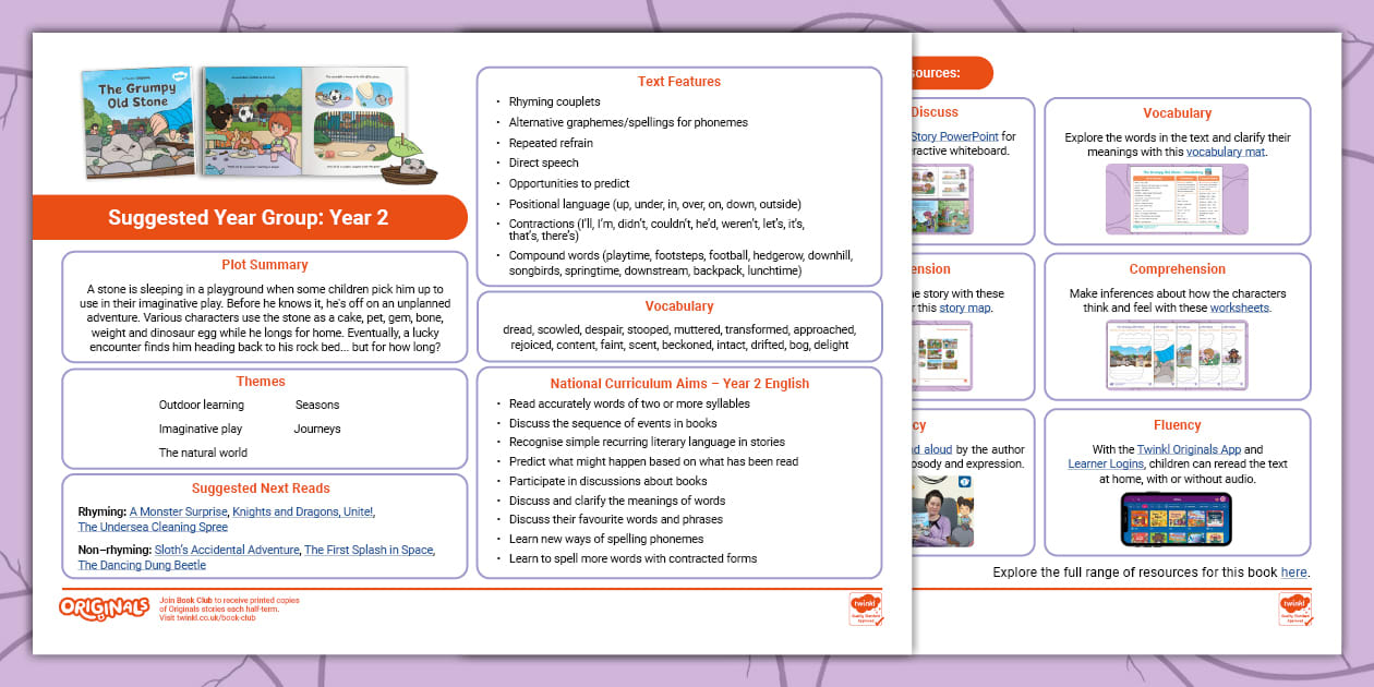 The Grumpy Old Stone eBook Overview (Teacher-Made) - Twinkl