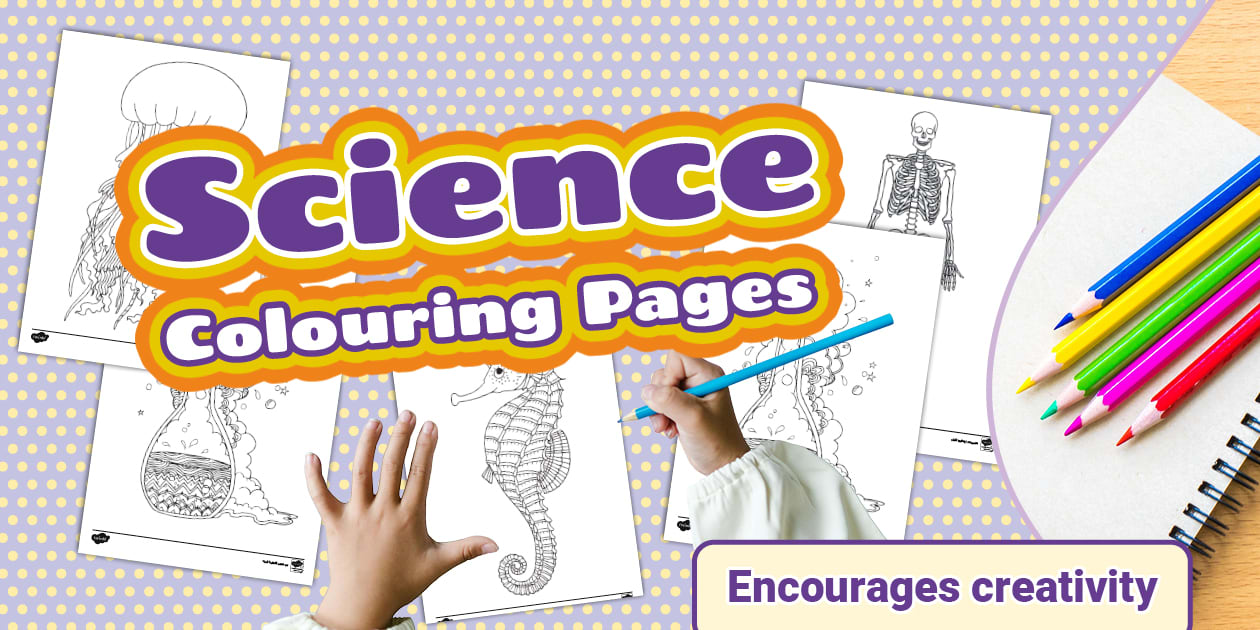 Science Colouring Pages
