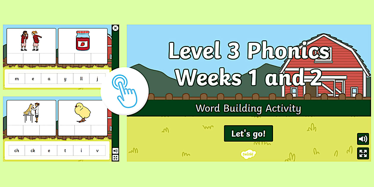 Level 3 Phonics Week 1 and Week 2 Game | Twinkl Go! - Twinkl