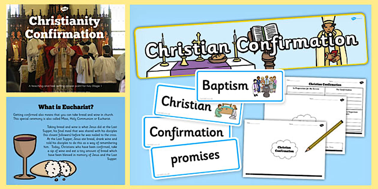 Christian Confirmation Teaching Lesson Pack (teacher made)