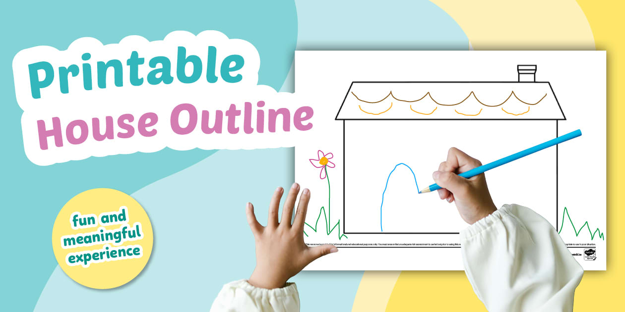 Printable House Outline