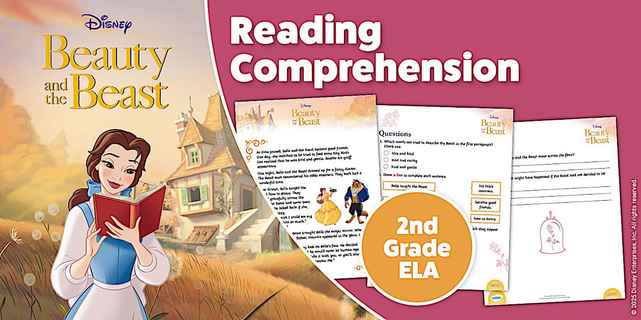 Beauty and the Beast: Reading Comprehension Worksheet