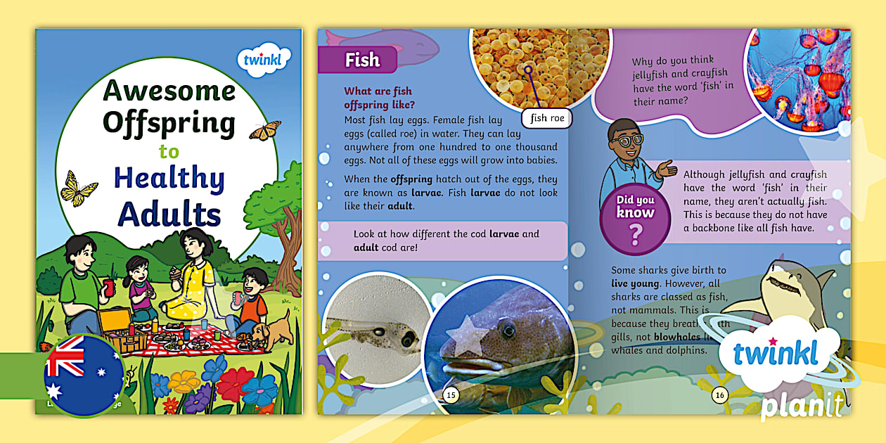 Living Things Change: Awesome Offspring to Healthy Adults eBook