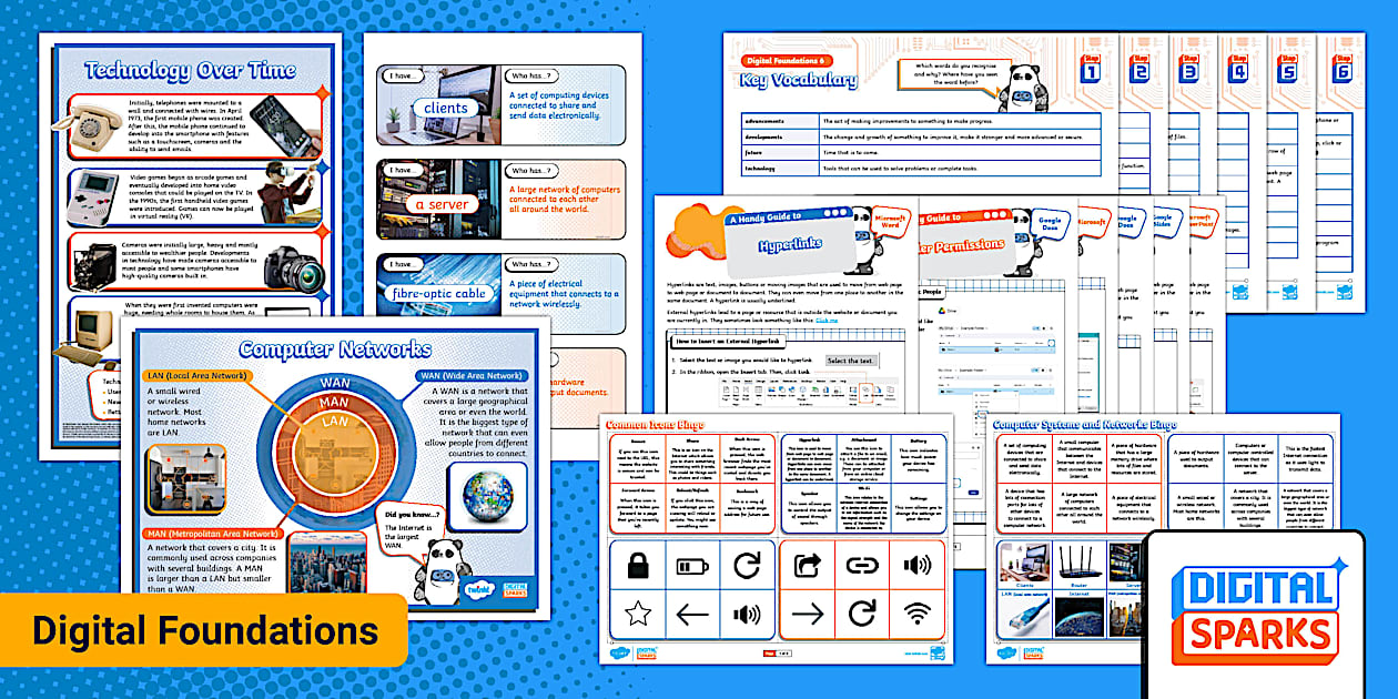 Digital Sparks: Digital Foundations 6: Additional Resources