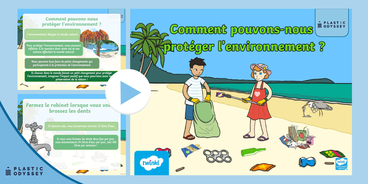 Plastic Odyssey - Préserver l'environnement - Powerpoint