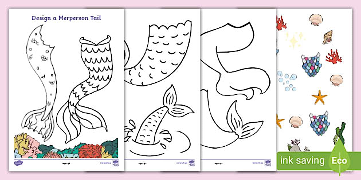 Design a Mermaid | Mermaid Activities | Twinkl - Twinkl