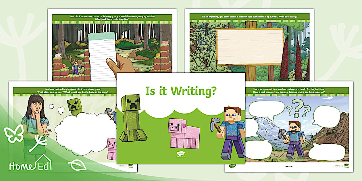 Is it Writing? Block Adventurer Activity Booklet - Twinkl