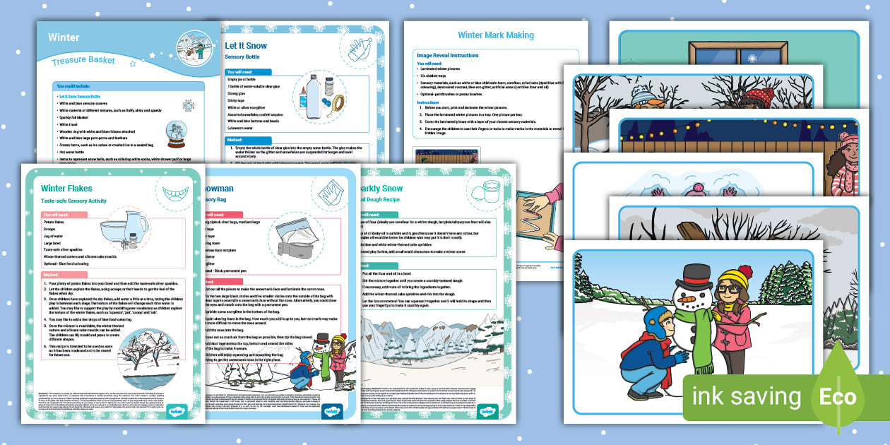 EYFS Winter Resource Pack (Ages 0-2) (teacher made) - Twinkl