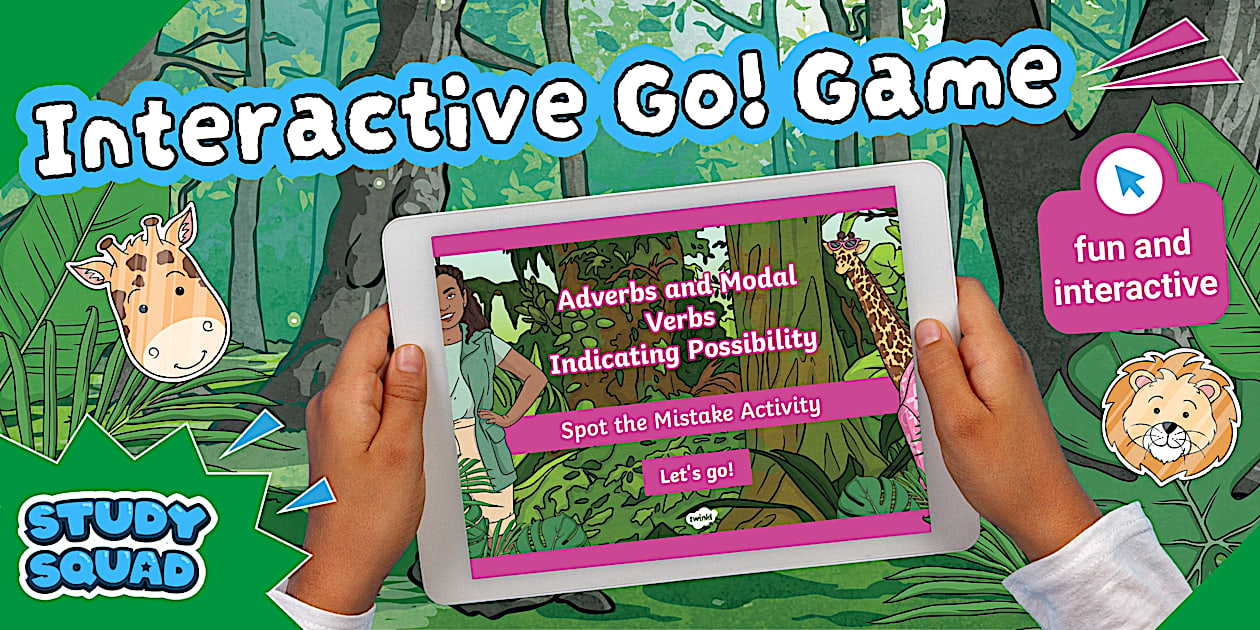 Adverb and Modal Verb Possibility KS2 English Game