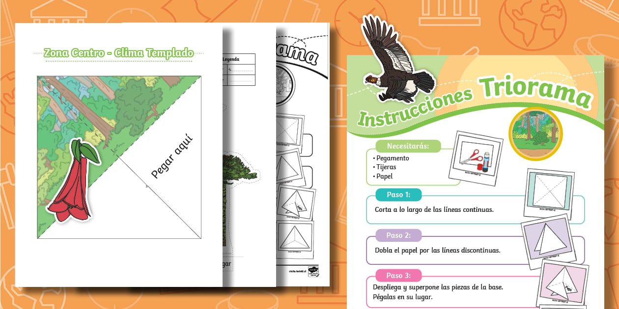Triorama: Zona Centro - Clima Templado (teacher made)