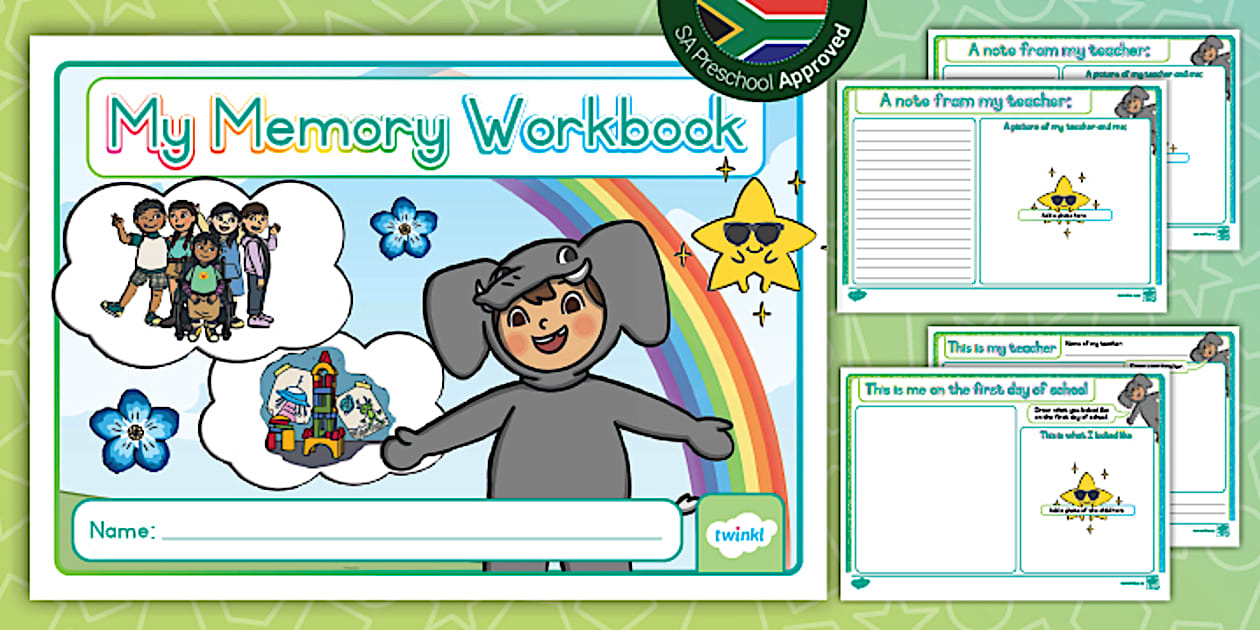 My Preschool Memory Book (Teacher-Made) - Twinkl