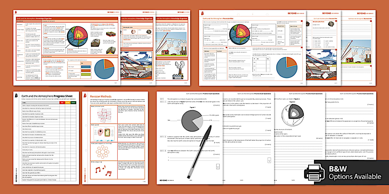 KS3 The Earth Assessment Package (teacher made) - Twinkl