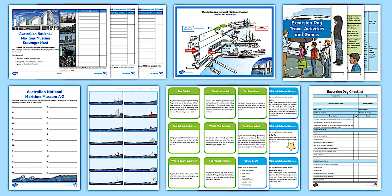 Australian National Maritime Museum Activity PDF | Twinkl