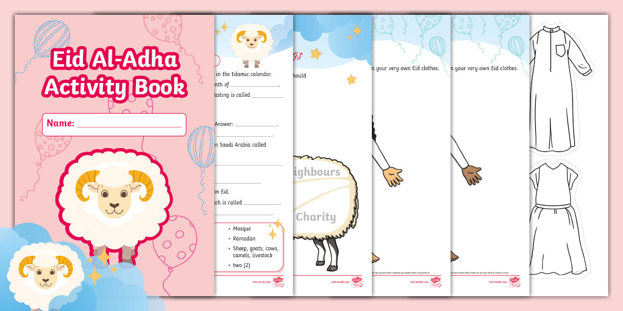 Eid al-Adha Activity Booklet (teacher made) - Twinkl