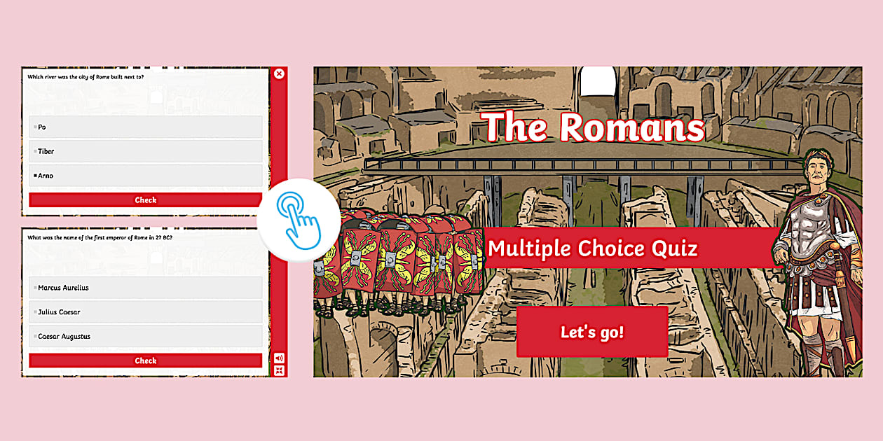 The Romans Interactive Quiz - Twinkl - KS2 (teacher made)