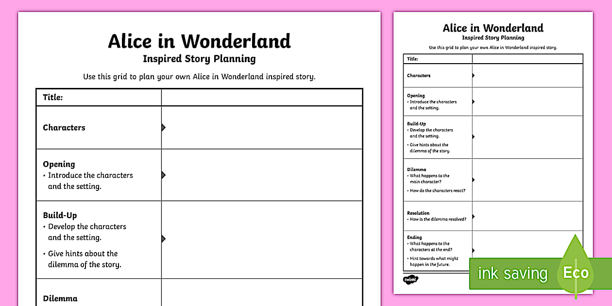Story Writing Planning Sheet KS2 - Primary Resources