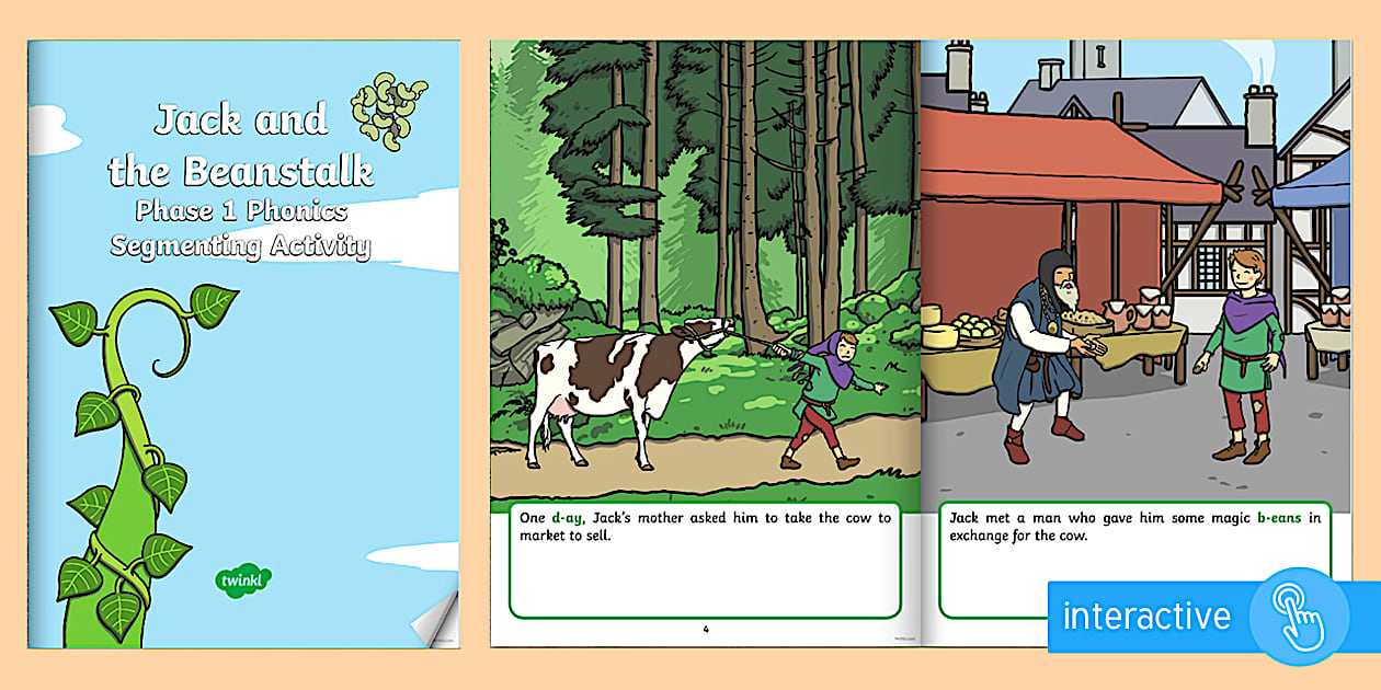 Jack and the Beanstalk eBook Reader (Teacher-Made) - Twinkl