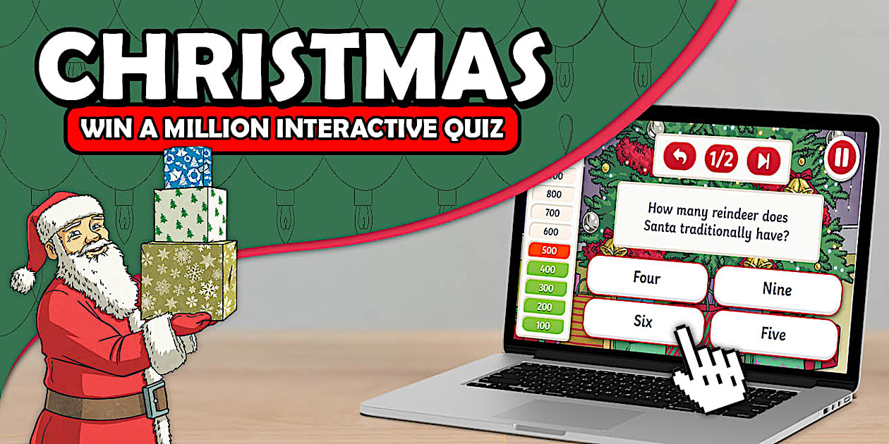 IP Life Skills-T4-Christmas-Win a Million (Interactive Game)
