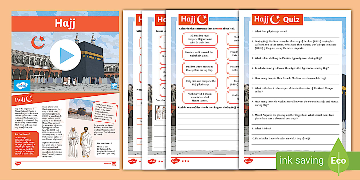 KS2 Hajj Teaching Pack (teacher made) - Twinkl
