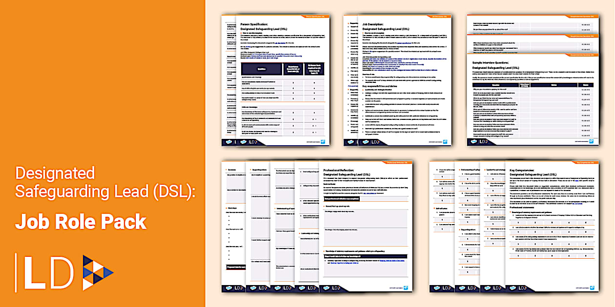 Designated Safeguarding Lead (DSL): Job Role Pack