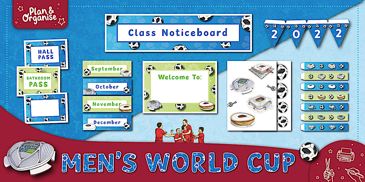 Qatar World Cup | Classroom Display Pack - Twinkl