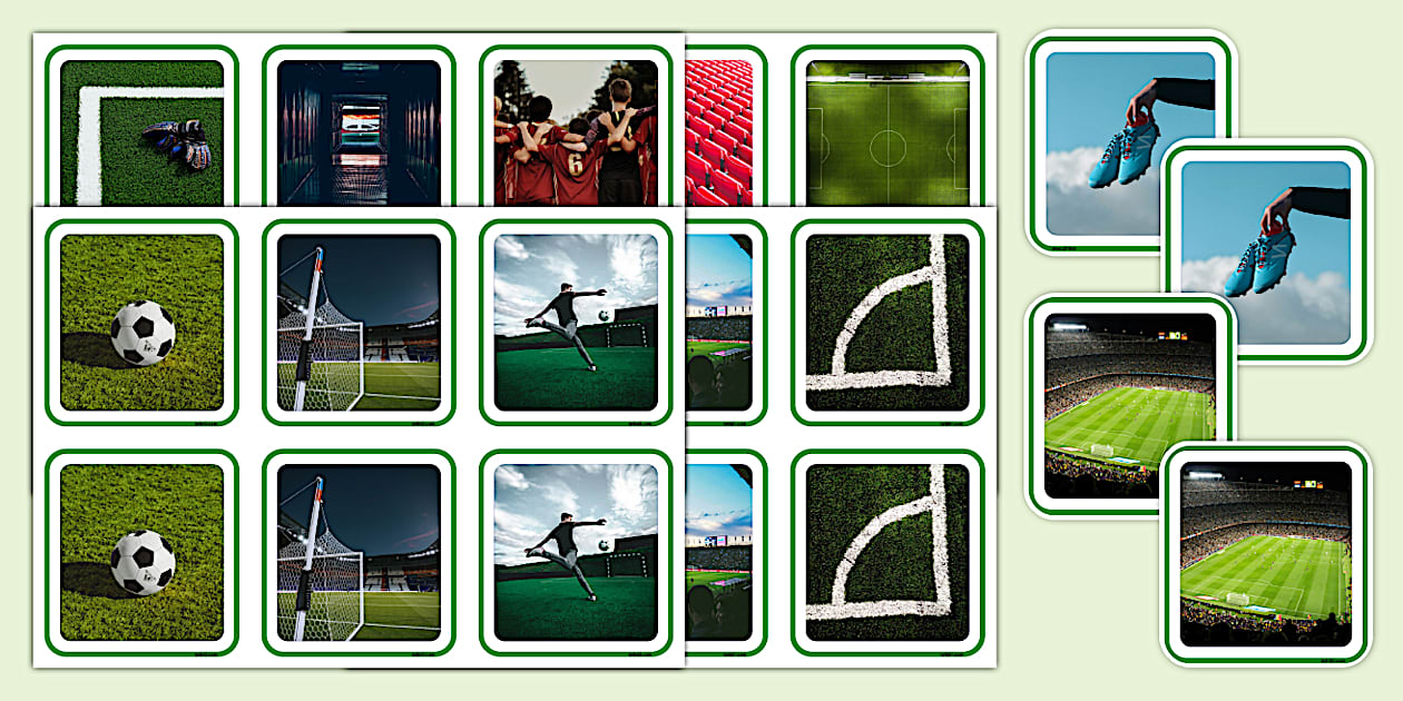Football Snap Game (teacher made) - Twinkl