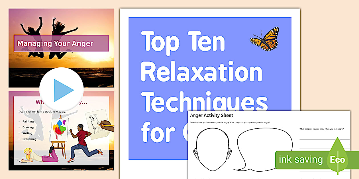 Anger Management For Children - Resource Pack (teacher made)