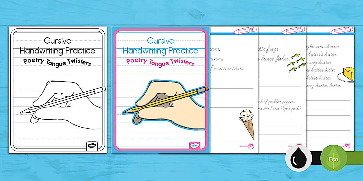Cursive Handwriting Practice Sentences | Twinkl CA - Twinkl