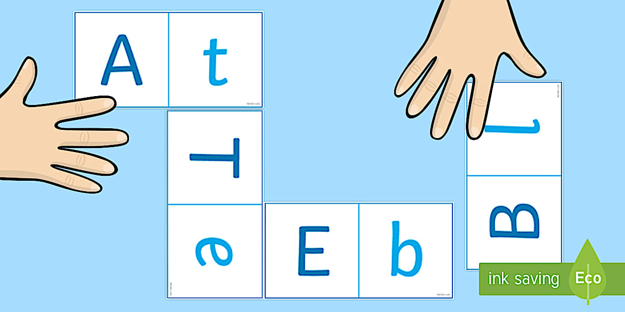 Dyslexic Letters Loop Cards (Upper & Lowercase) - Twinkl