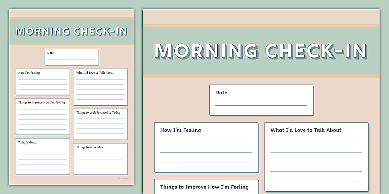 3D Effect Themed Morning Check-In Activity - Twinkl