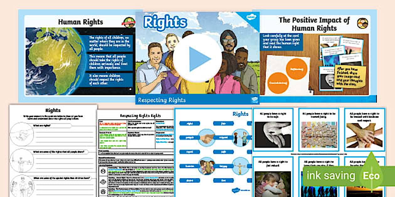 Citizenship LKS2 Respecting Rights Lesson 1: Rights Lesson Pack